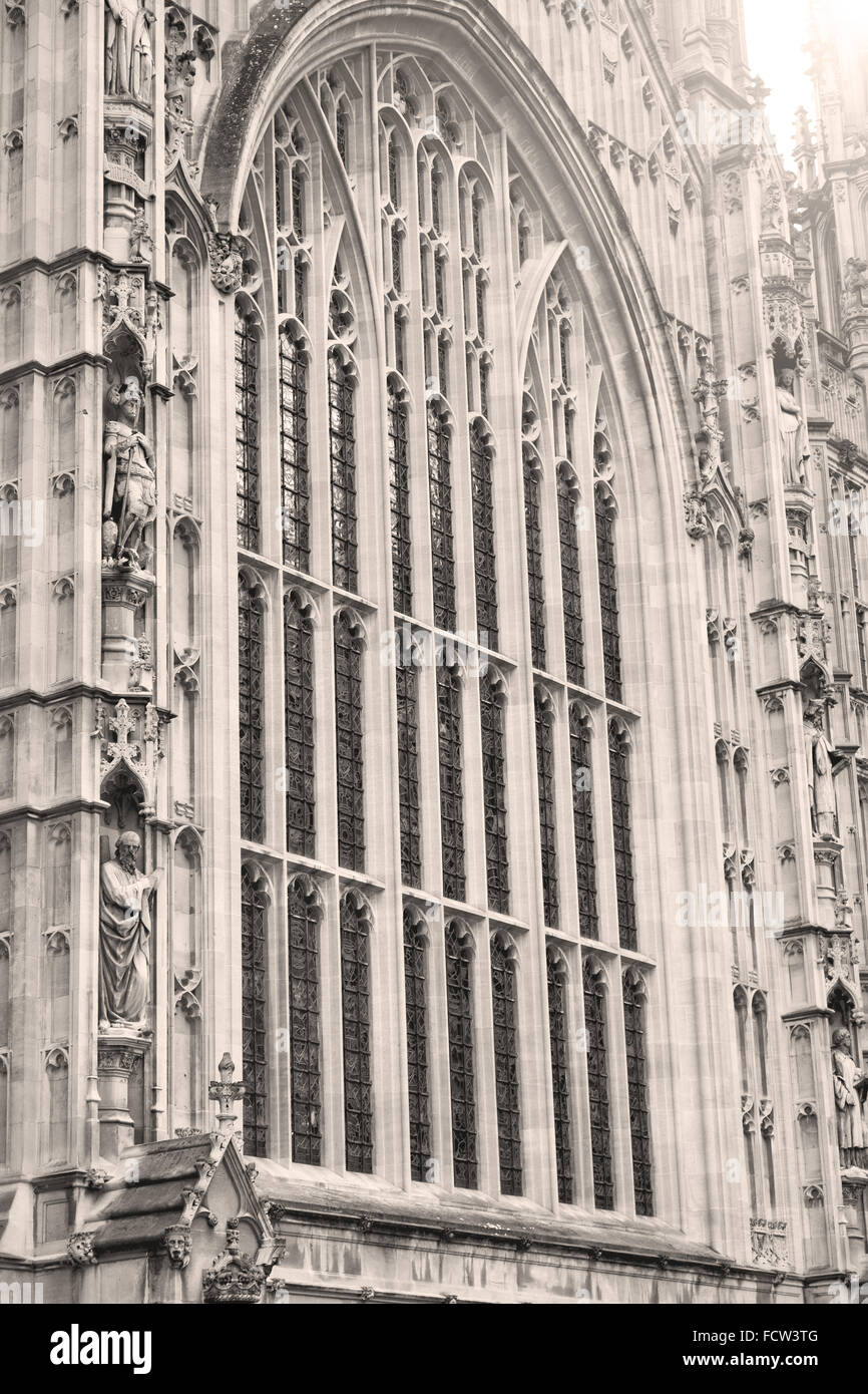 in london old historical parliament glass window structure and sky ...