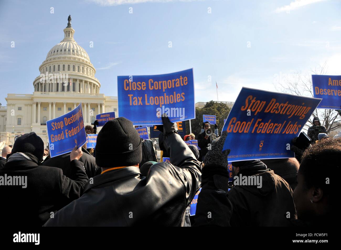 Union protest signs hi-res stock photography and images - Alamy