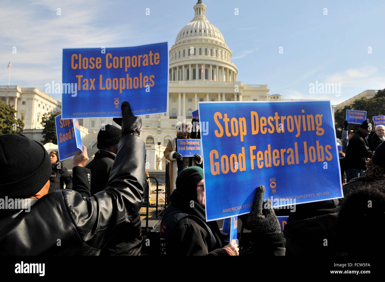 Union protest signs hi-res stock photography and images - Alamy