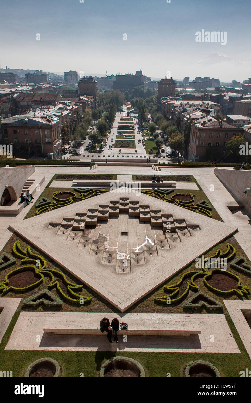 View yerevan from cascade hi-res stock photography and images - Alamy