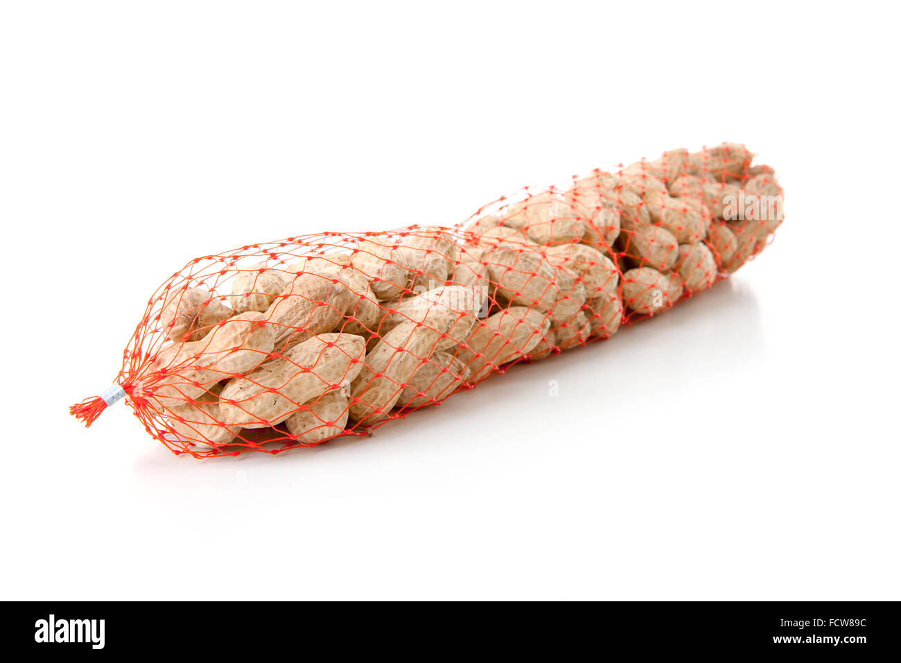 Net with peanuts Cut Out Stock Images & Pictures - Alamy