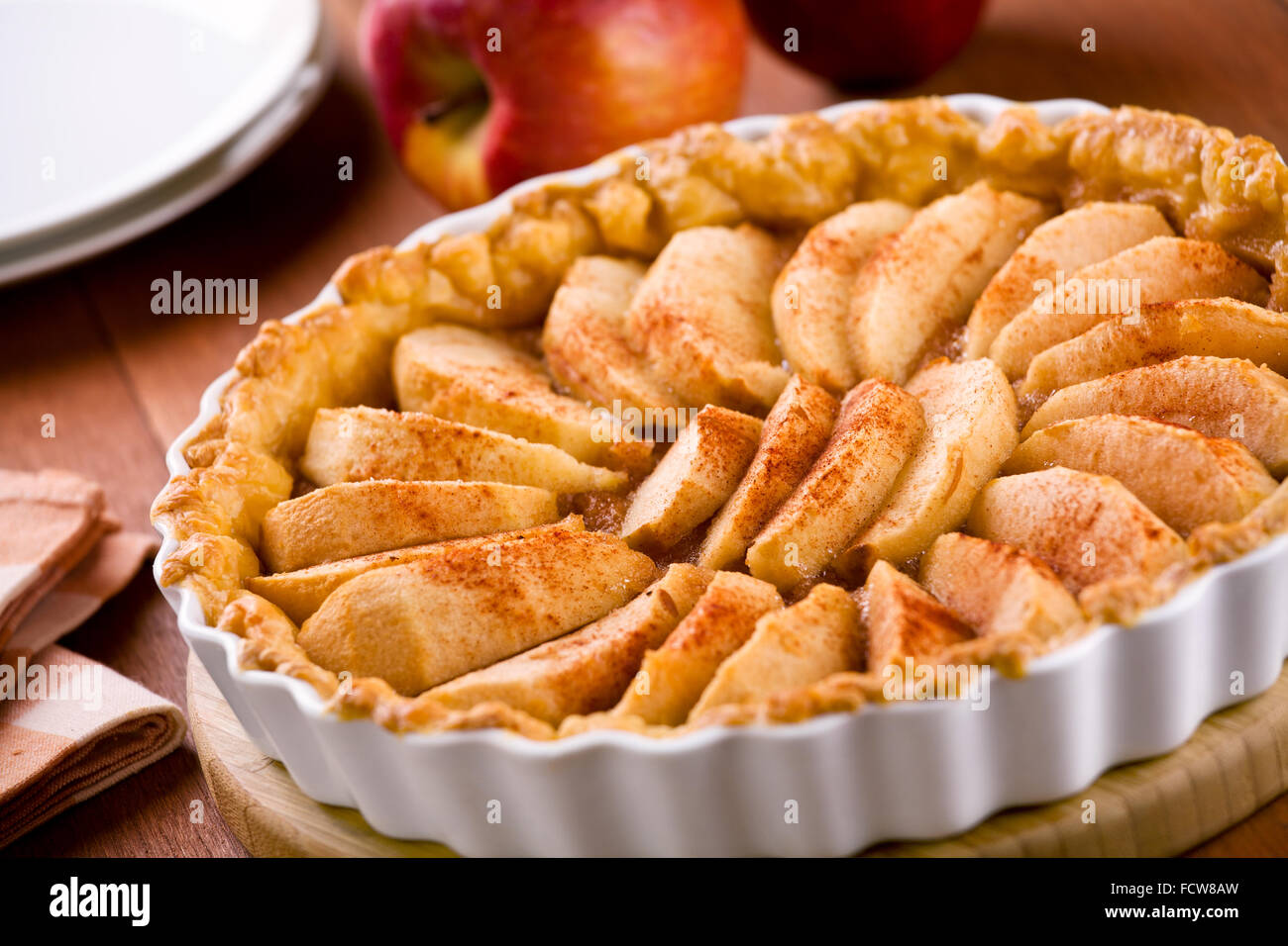 Apple pie dessert fruit hi-res stock photography and images - Alamy