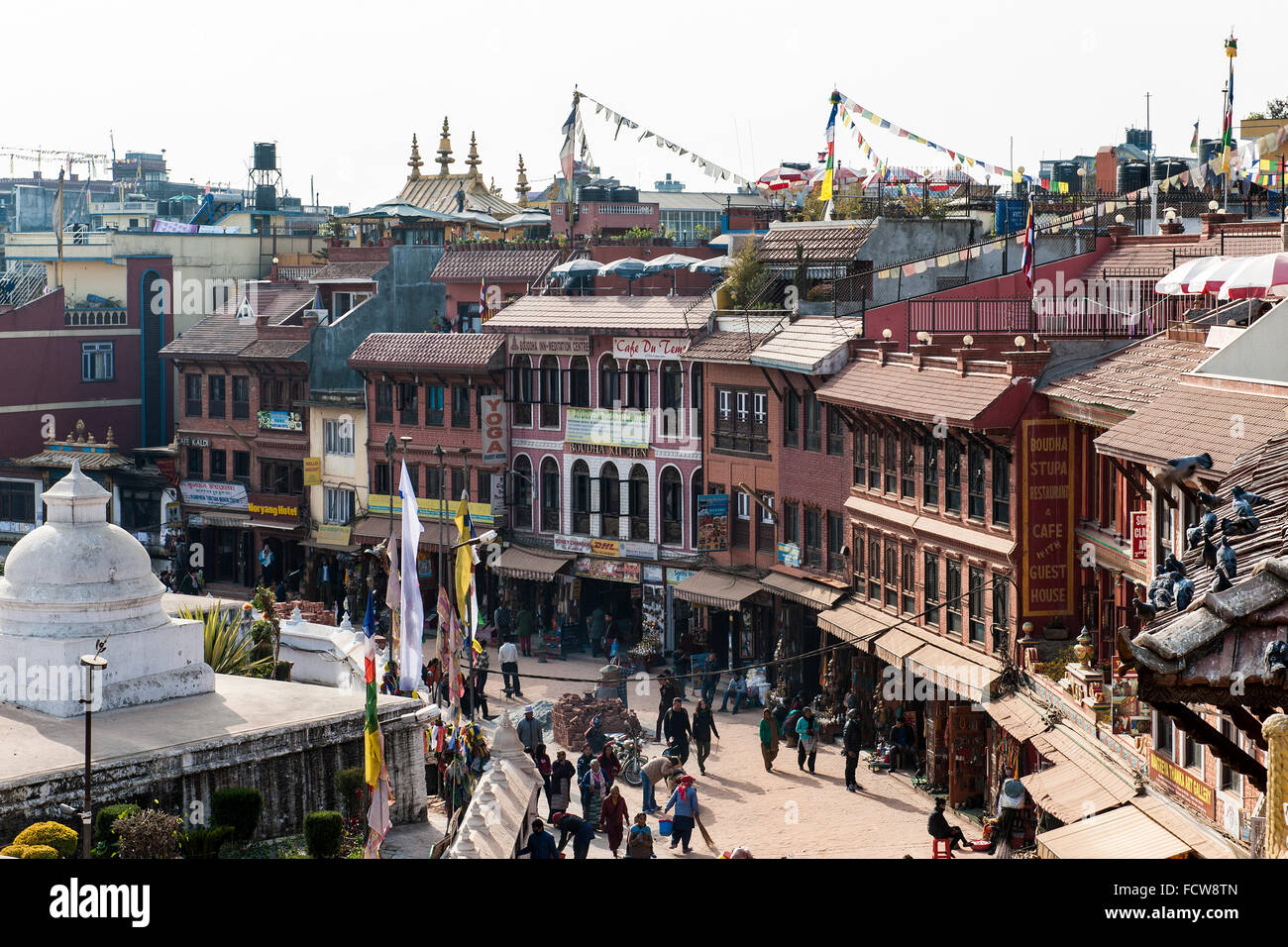 Nepal, Bouddhnath, landscape Stock Photo - Alamy