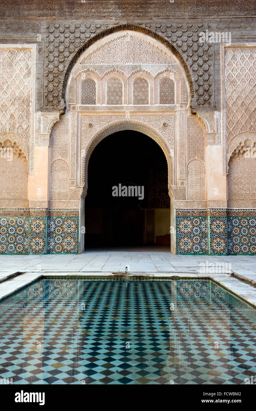 Ben Youssef Medersa, Islamic school attached to the Ben Youssef Mosque ...