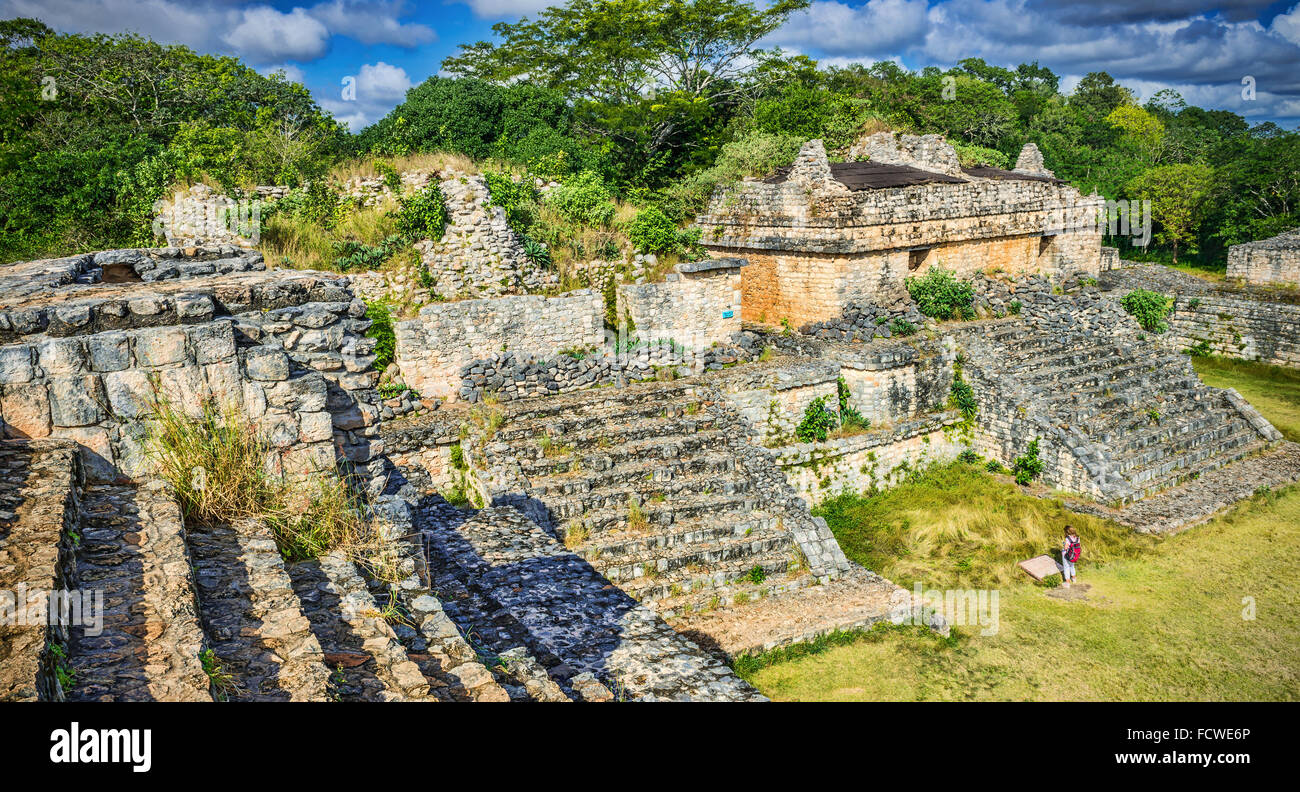 Ek Balam Mayan Archeological Site. Maya Ruins, Yucatan Peninsula ...