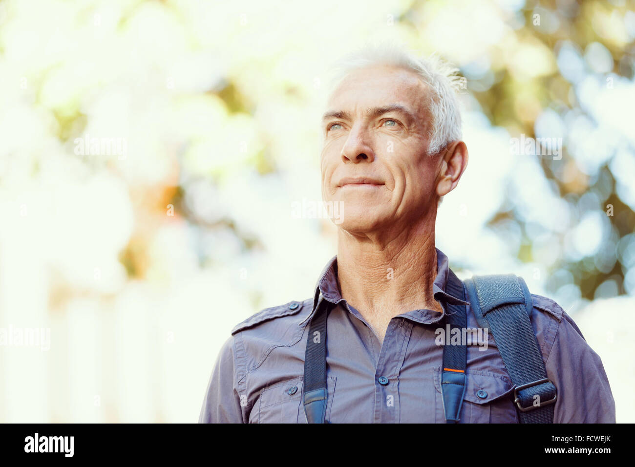 Portrait of handsome man outdoors Stock Photo - Alamy