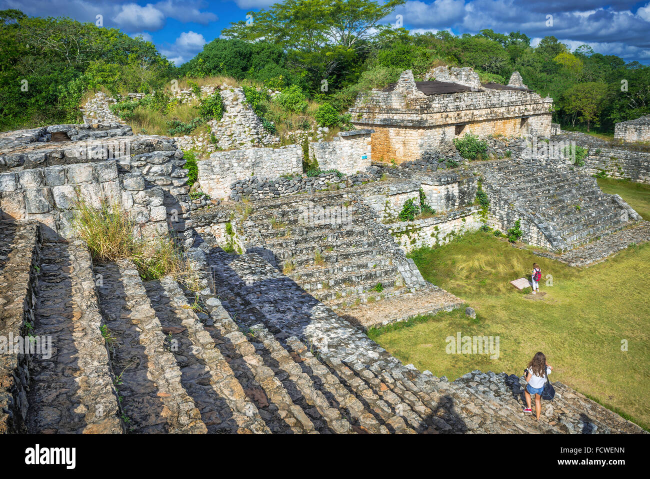 Ek Balam Mayan Archeological Site. Maya Ruins, Yucatan Peninsula ...