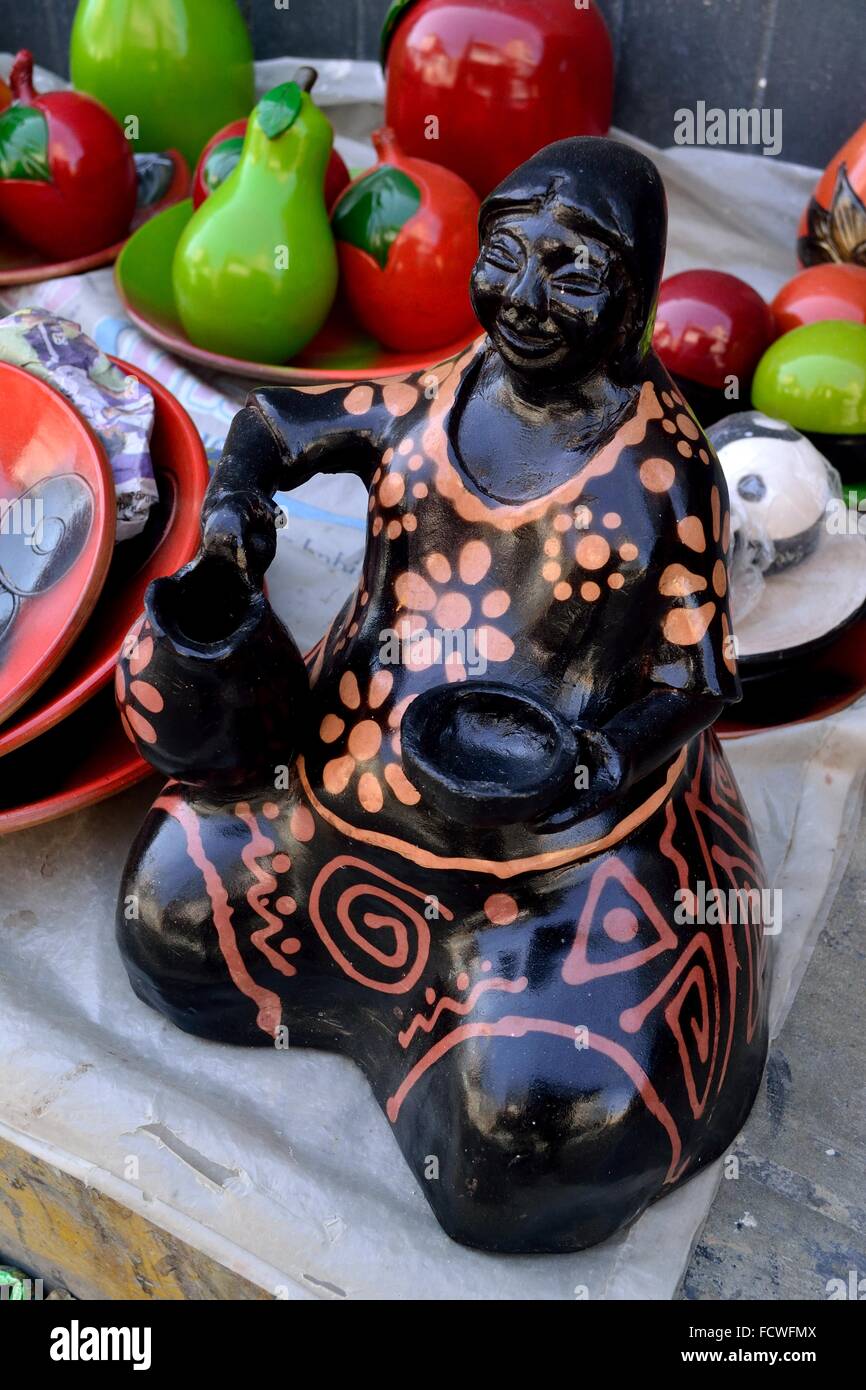 Chicha de Jora - Fermented corn - Typical cerarmic - Market in CATACAOS ...