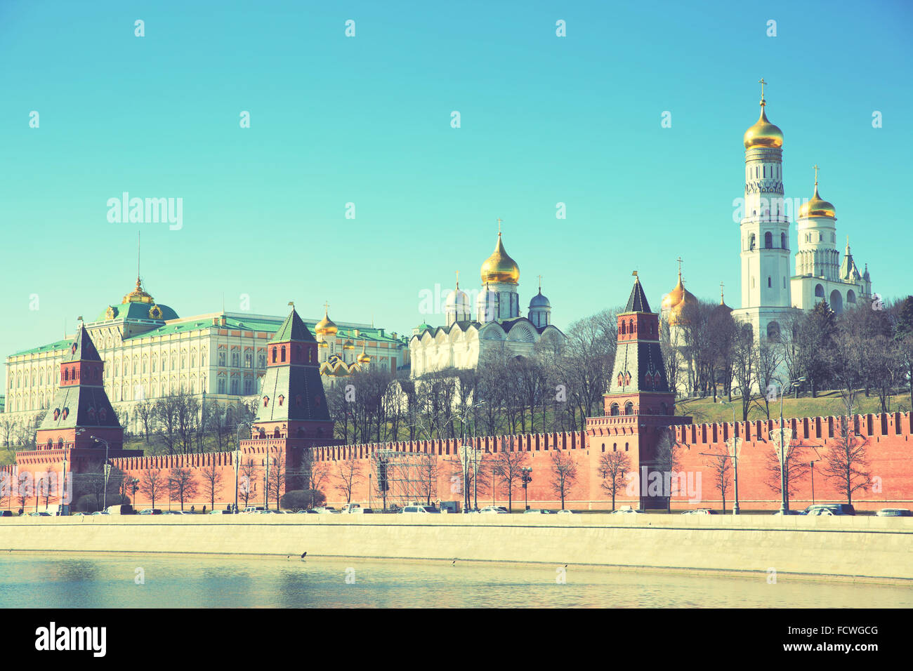 Retro moscow view hi-res stock photography and images - Alamy