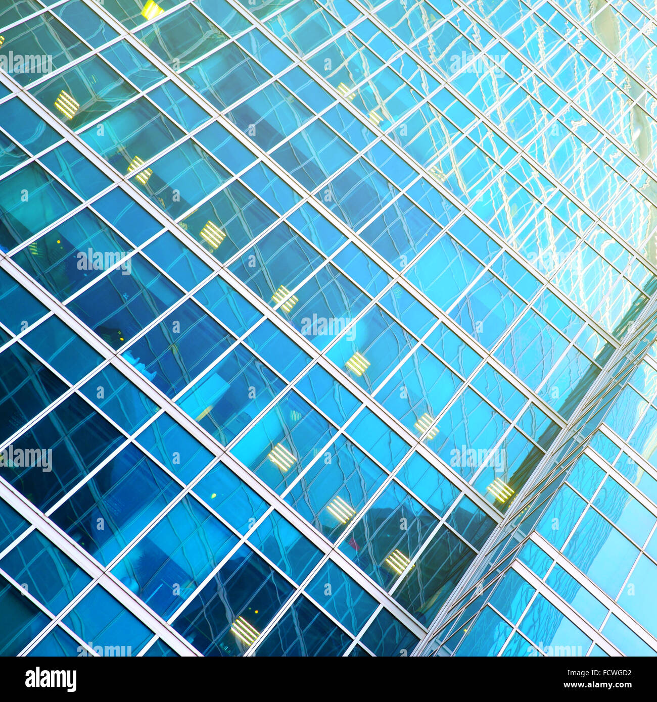 Modern office building - architectural and business background Stock ...