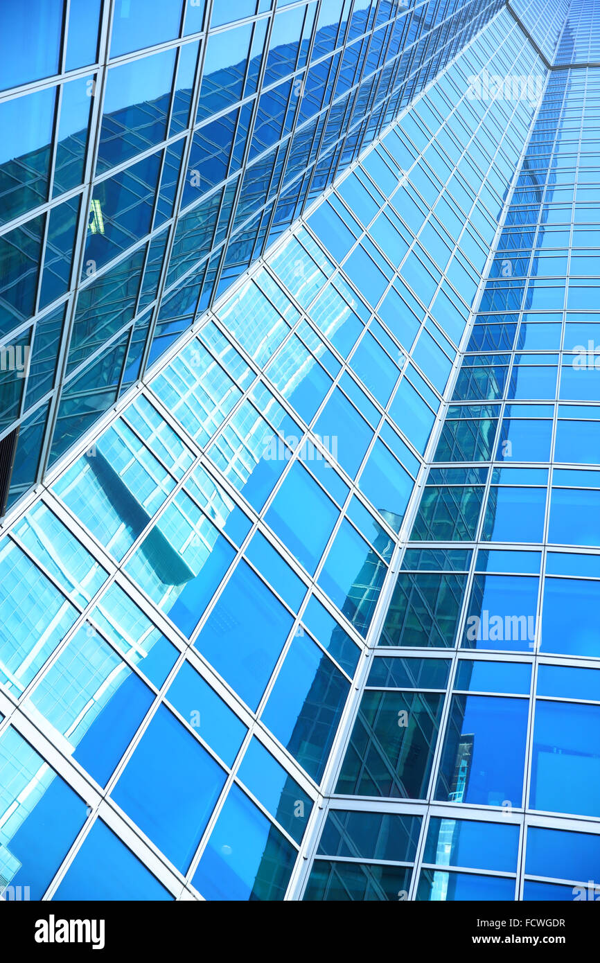 Modern office building - architectural and business background Stock ...