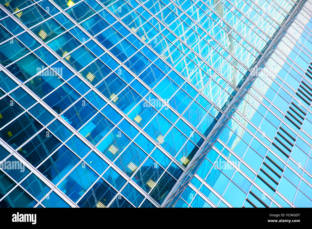 Modern office building - architectural and business background Stock ...