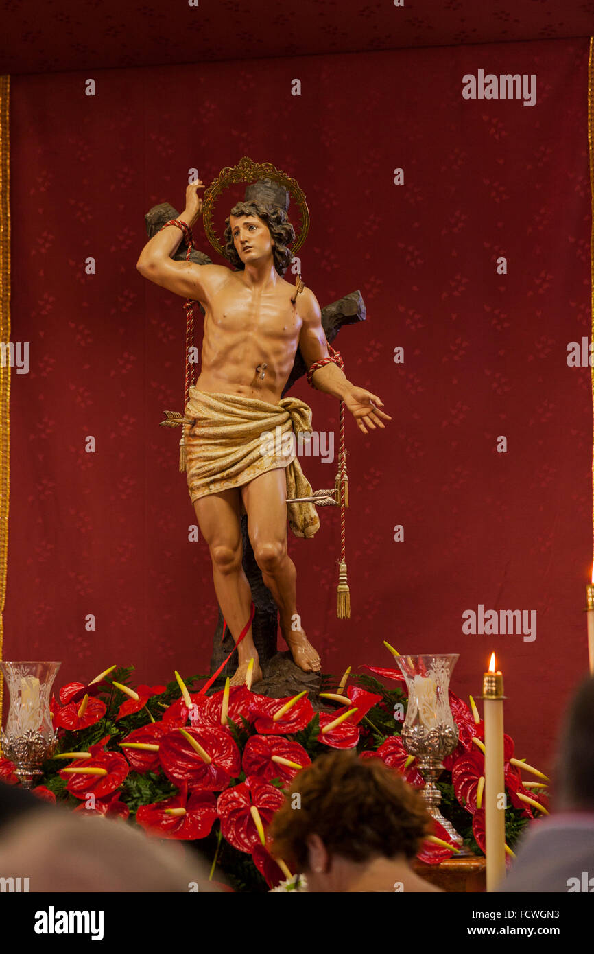 Saint Sebastian Statue High Resolution Stock Photography and Images - Alamy