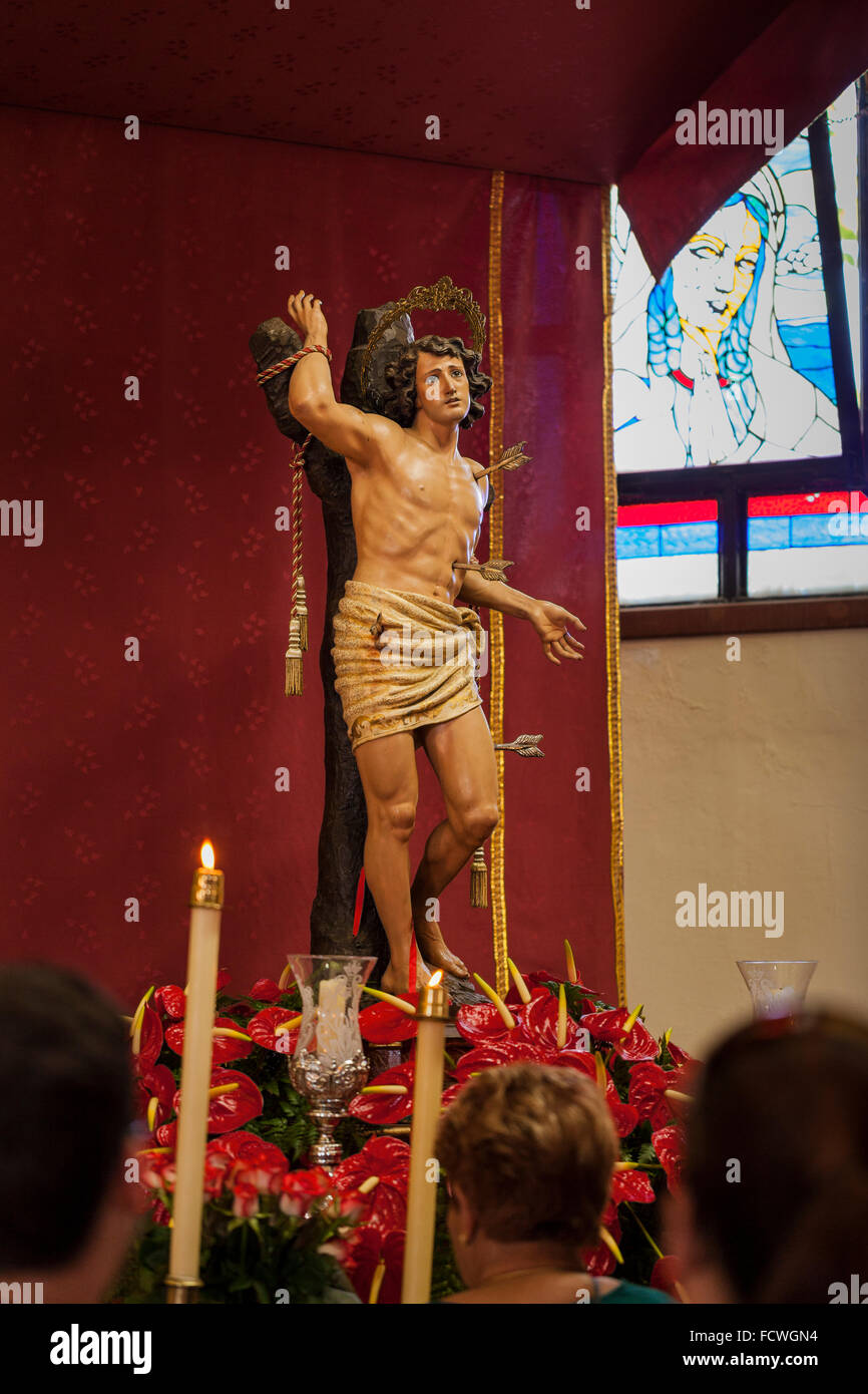 Saint Sebastian Statue High Resolution Stock Photography and Images - Alamy