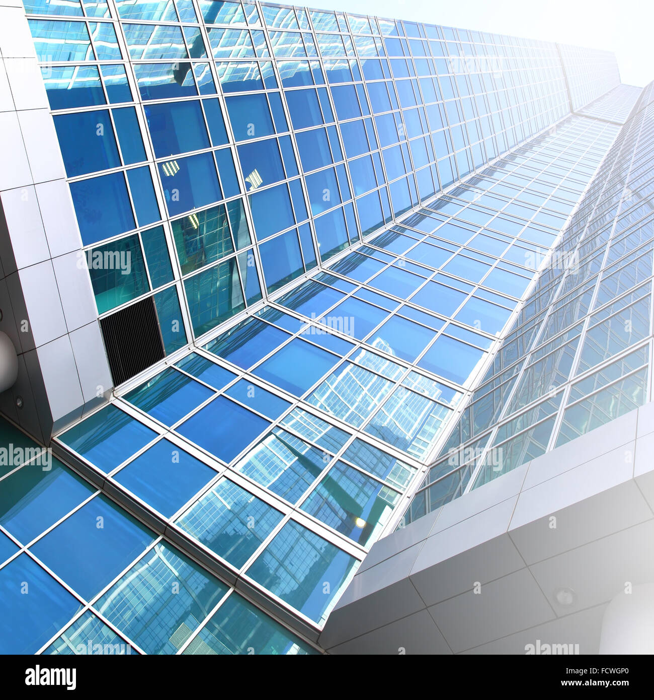 Perspective of modern office building Stock Photo - Alamy