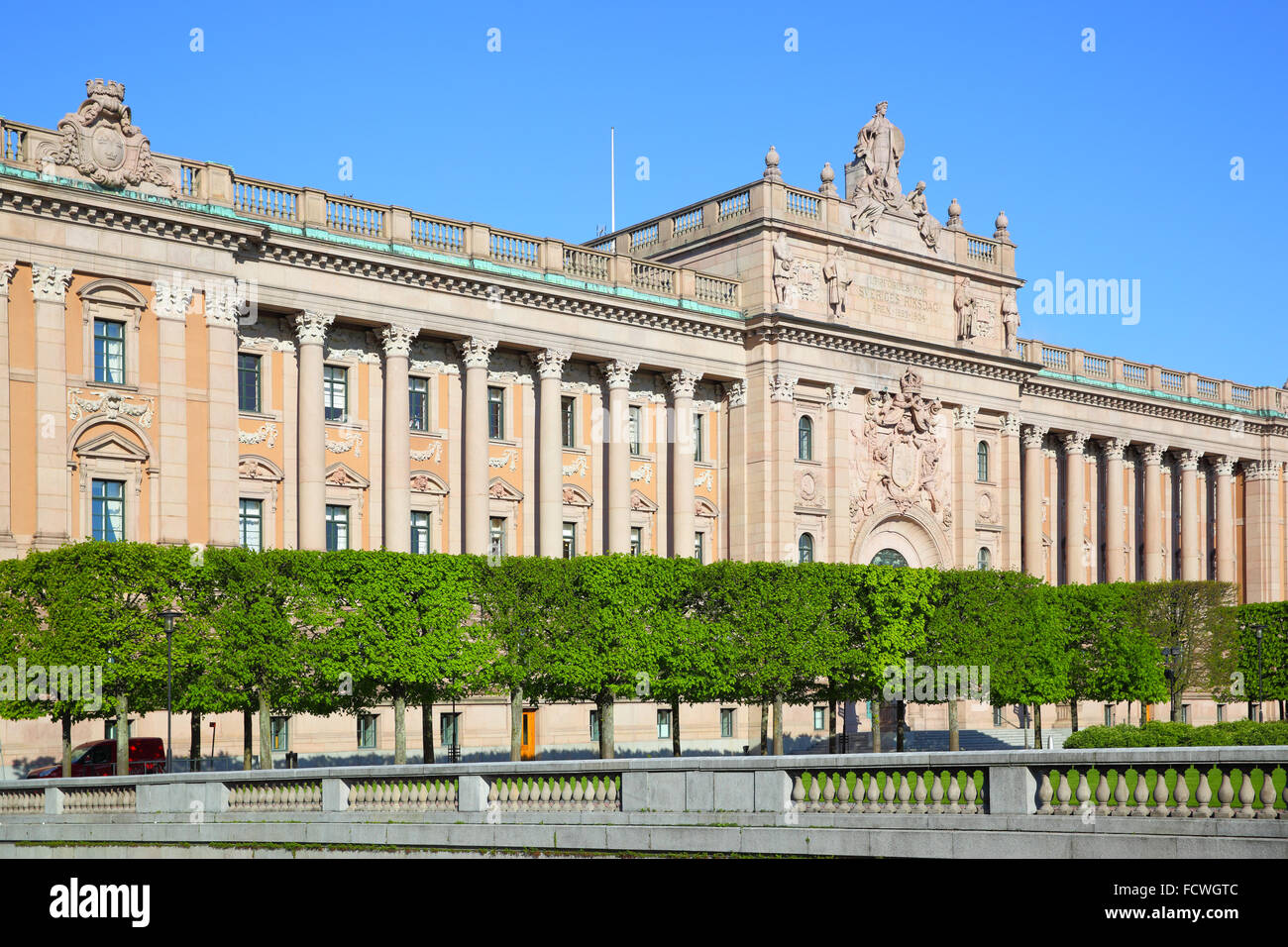Riksdag - Parliament building in Stockholm, Sweden Stock Photo - Alamy