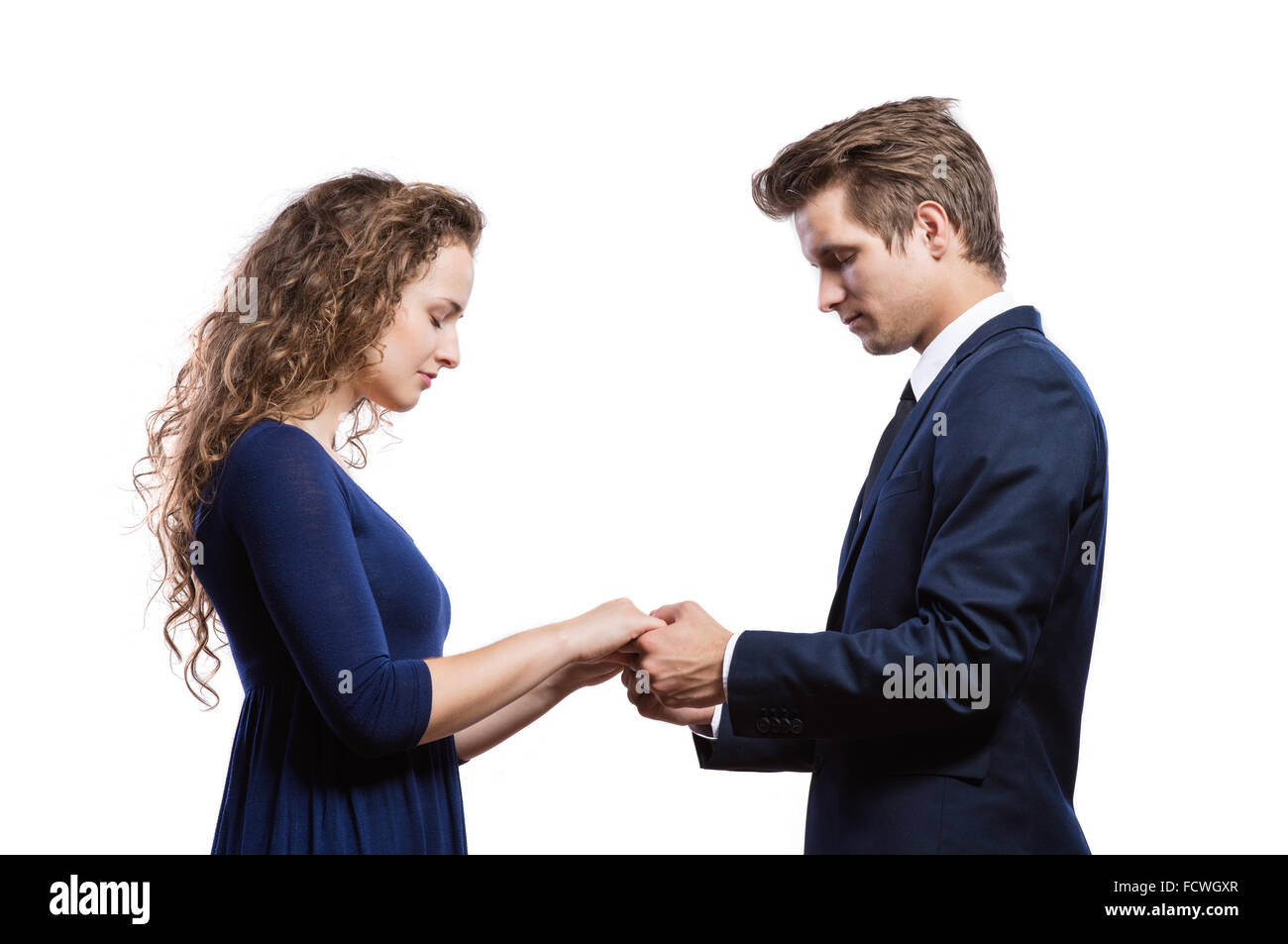 Beautiful young couple Stock Photo - Alamy