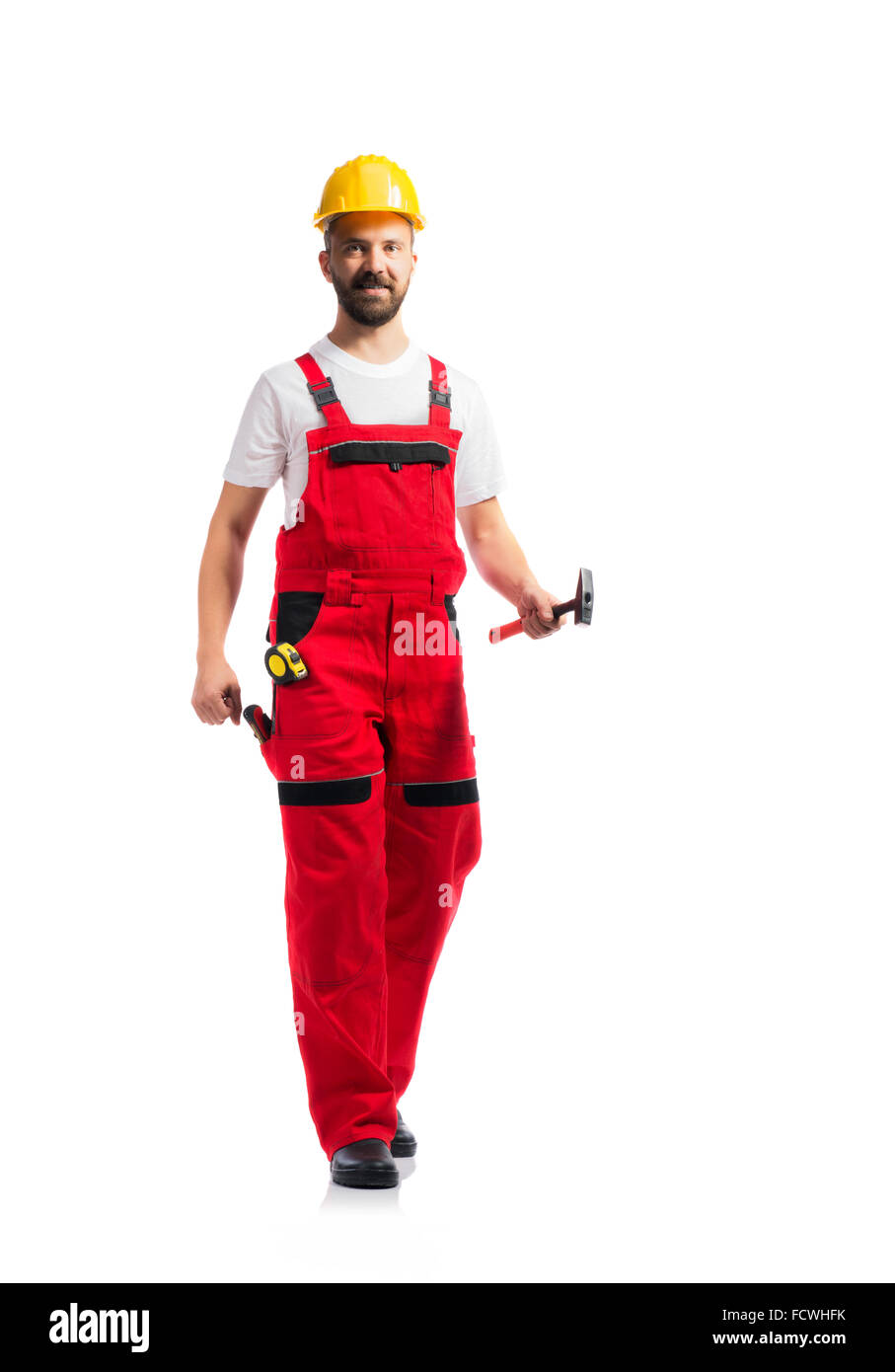 Young handsome worker Stock Photo - Alamy