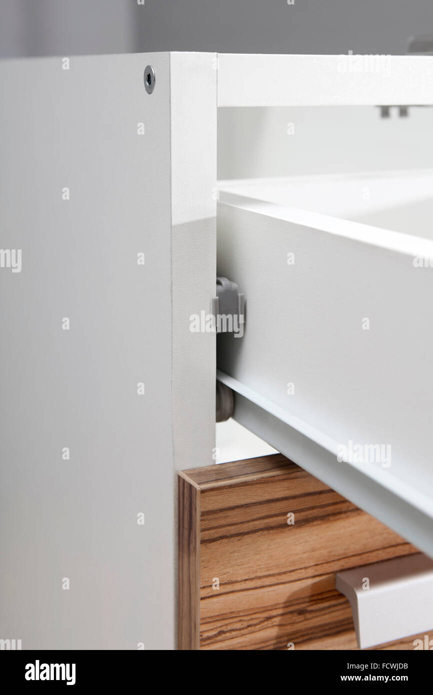 Undermount drawer slides hi-res stock photography and images - Alamy