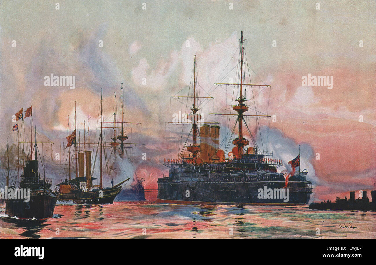 Battleship victoria hi-res stock photography and images - Alamy
