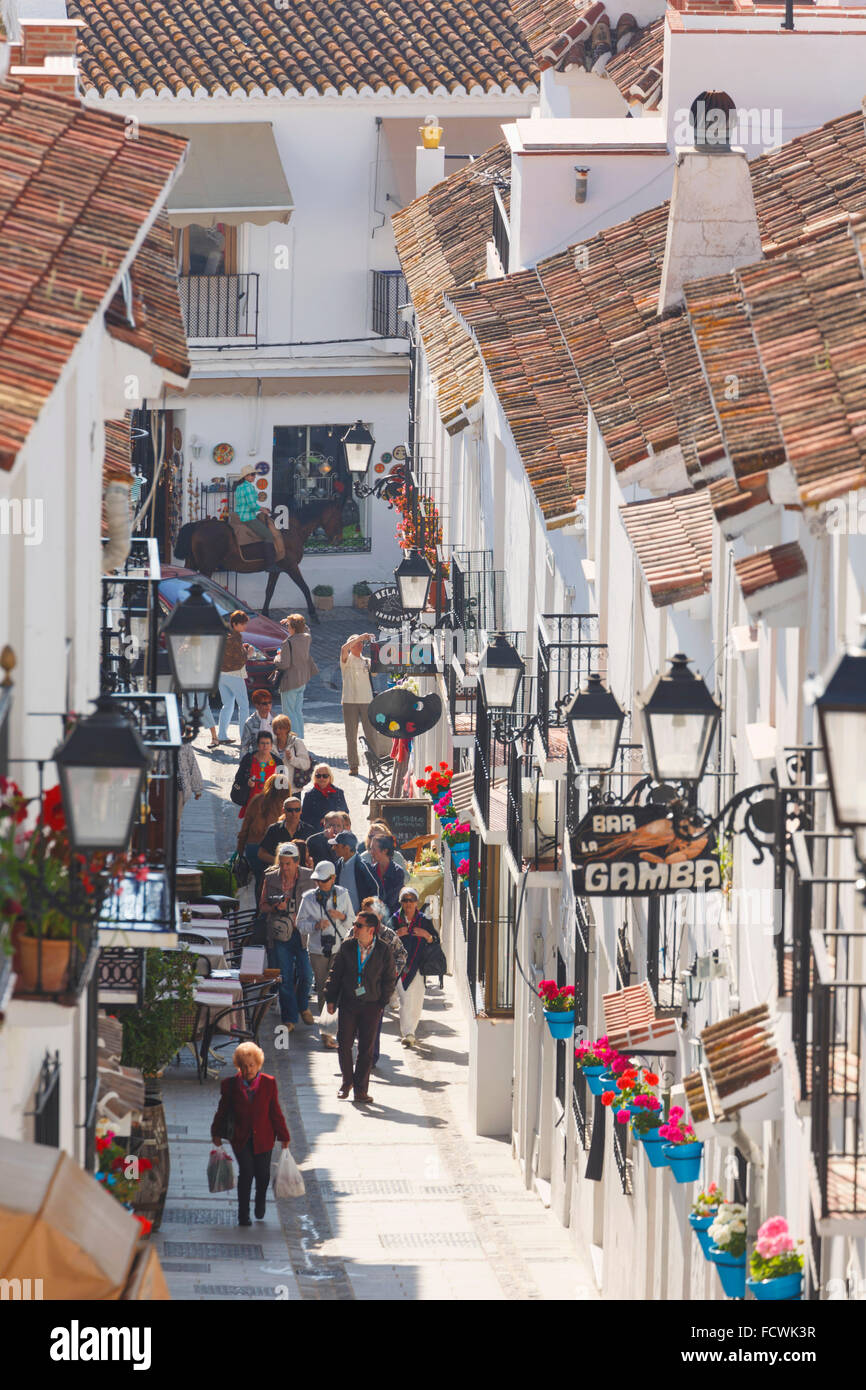 Mijas, Costa del Sol, Malaga Province, Andalusia, southern Spain ...