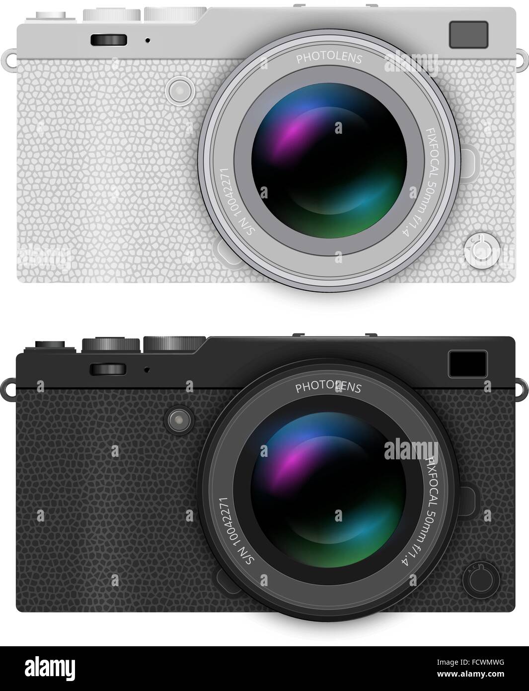 Mirrorless compact camera Stock Vector Image & Art - Alamy