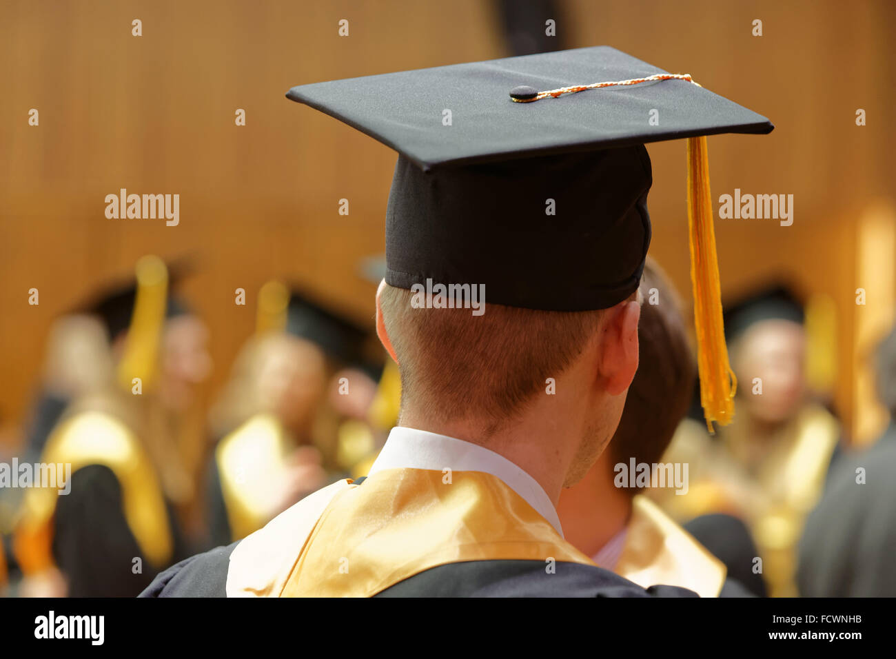 Doctoral gown hi-res stock photography and images - Alamy