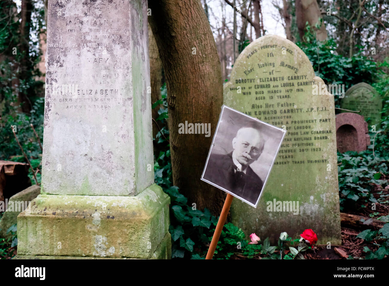Abney Park Cemetery Stock Photo - Alamy