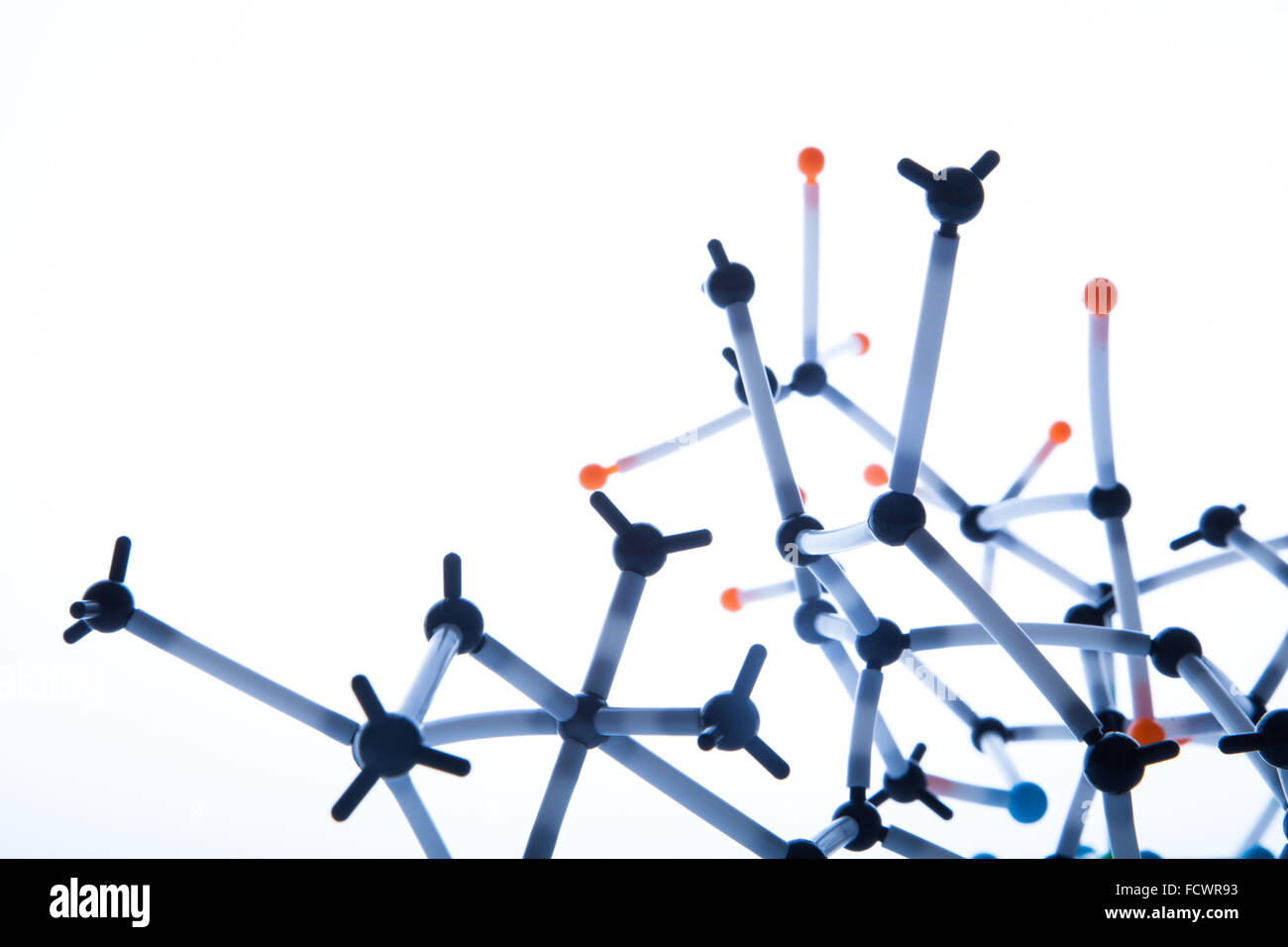 Abstract molecular structure Stock Photo - Alamy