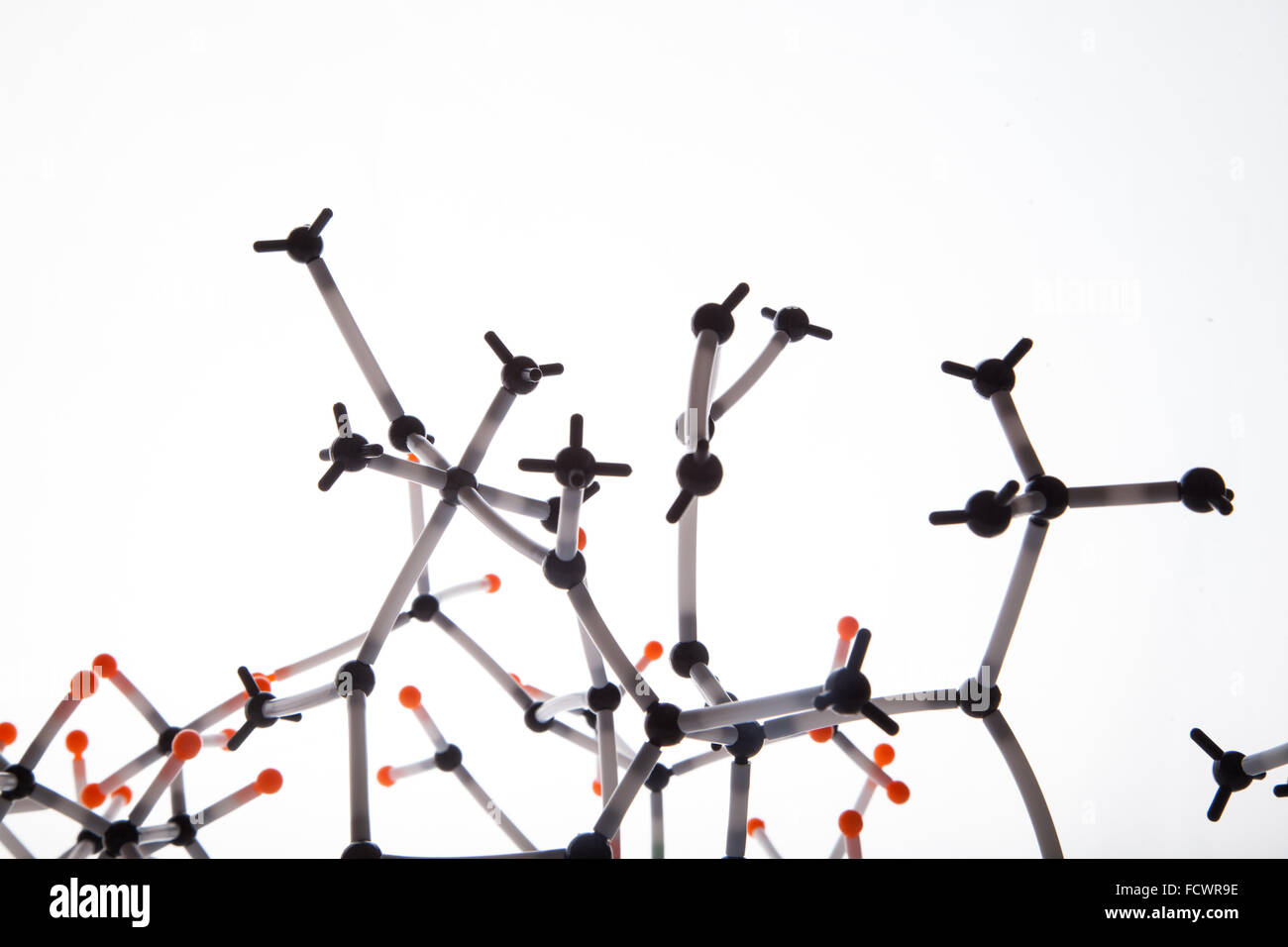 Abstract molecular structure Stock Photo - Alamy