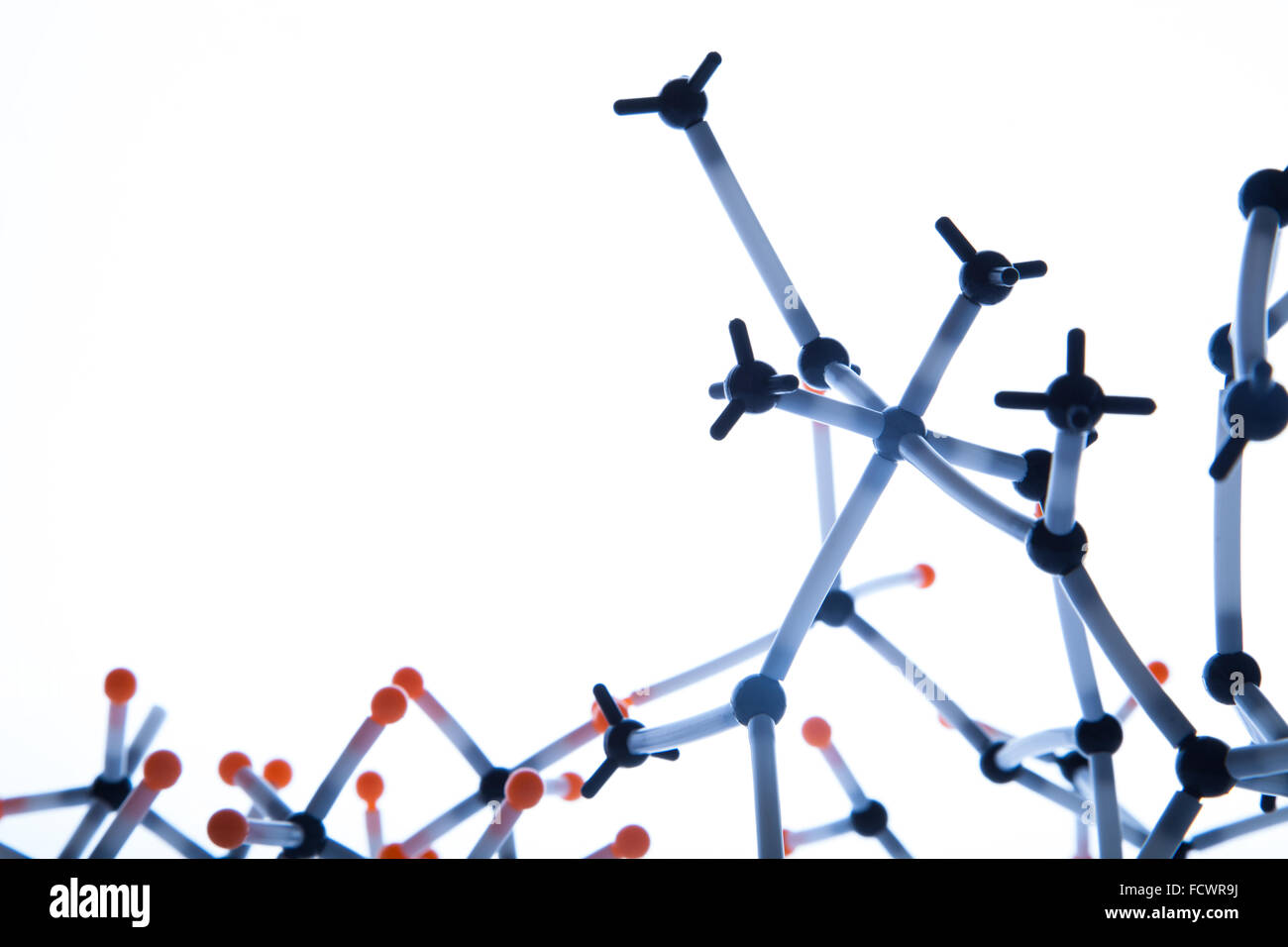 Abstract molecular structure Stock Photo - Alamy