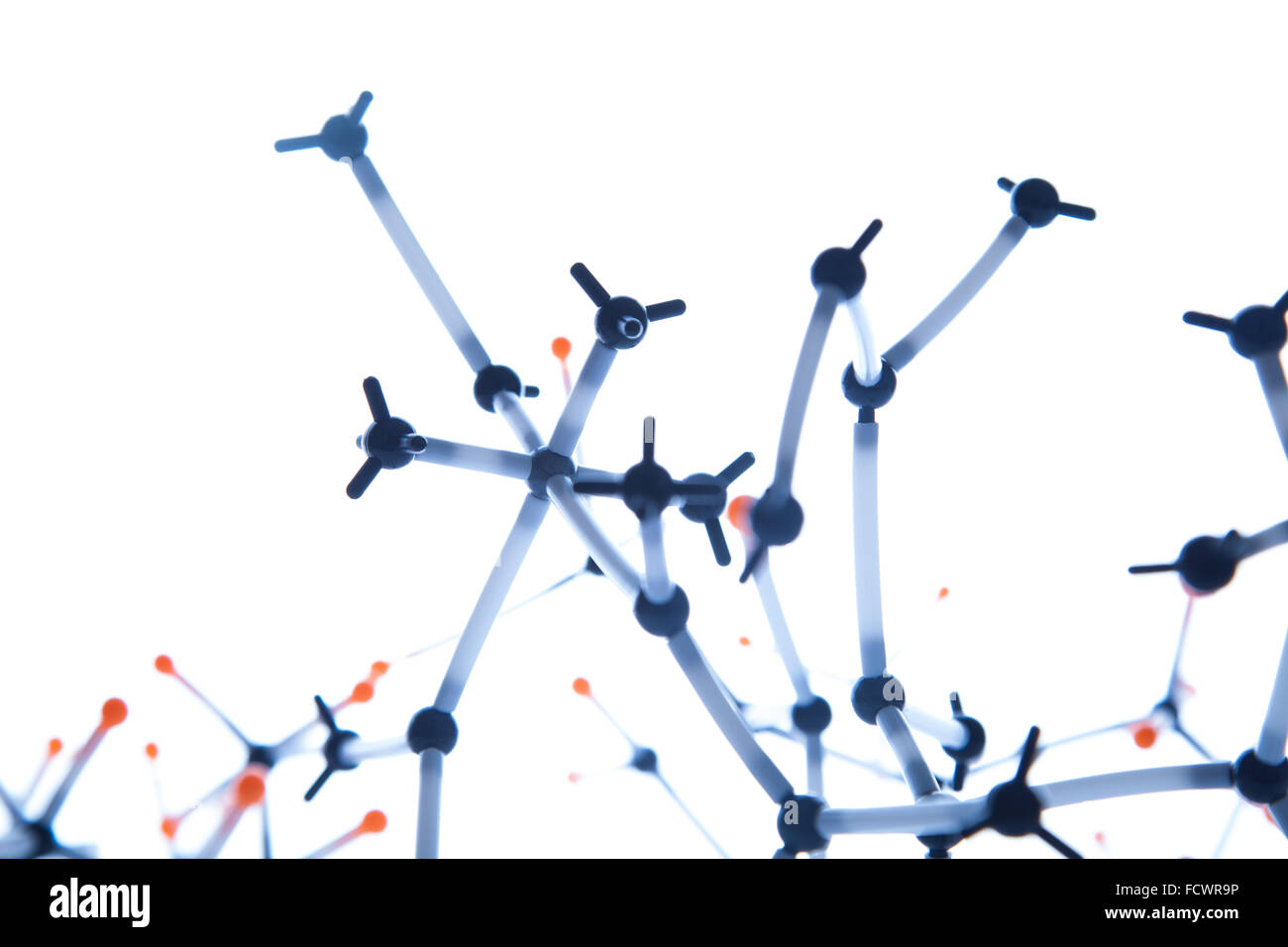 Abstract molecular structure Stock Photo - Alamy