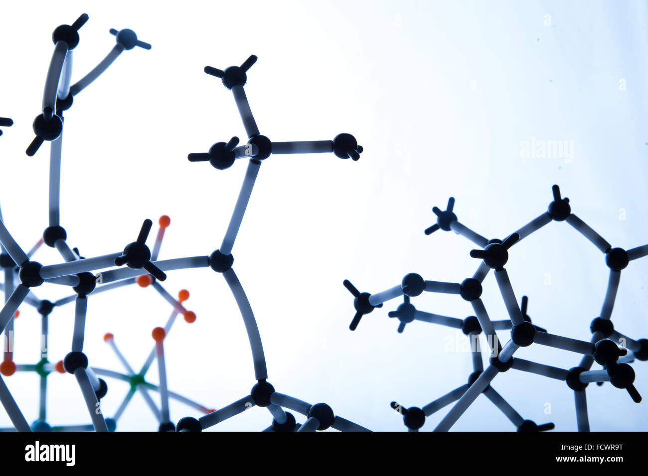 Abstract molecular structure Stock Photo - Alamy