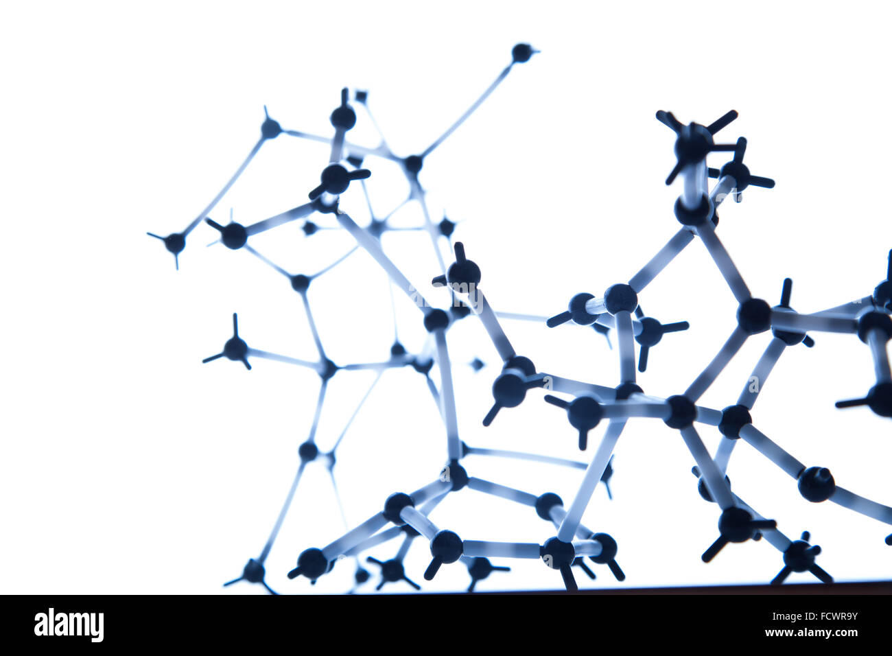 Abstract molecular structure Stock Photo - Alamy