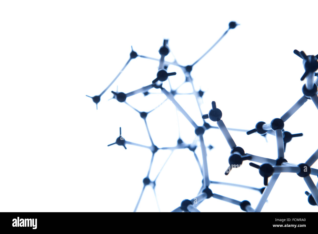 Abstract molecular structure Stock Photo - Alamy