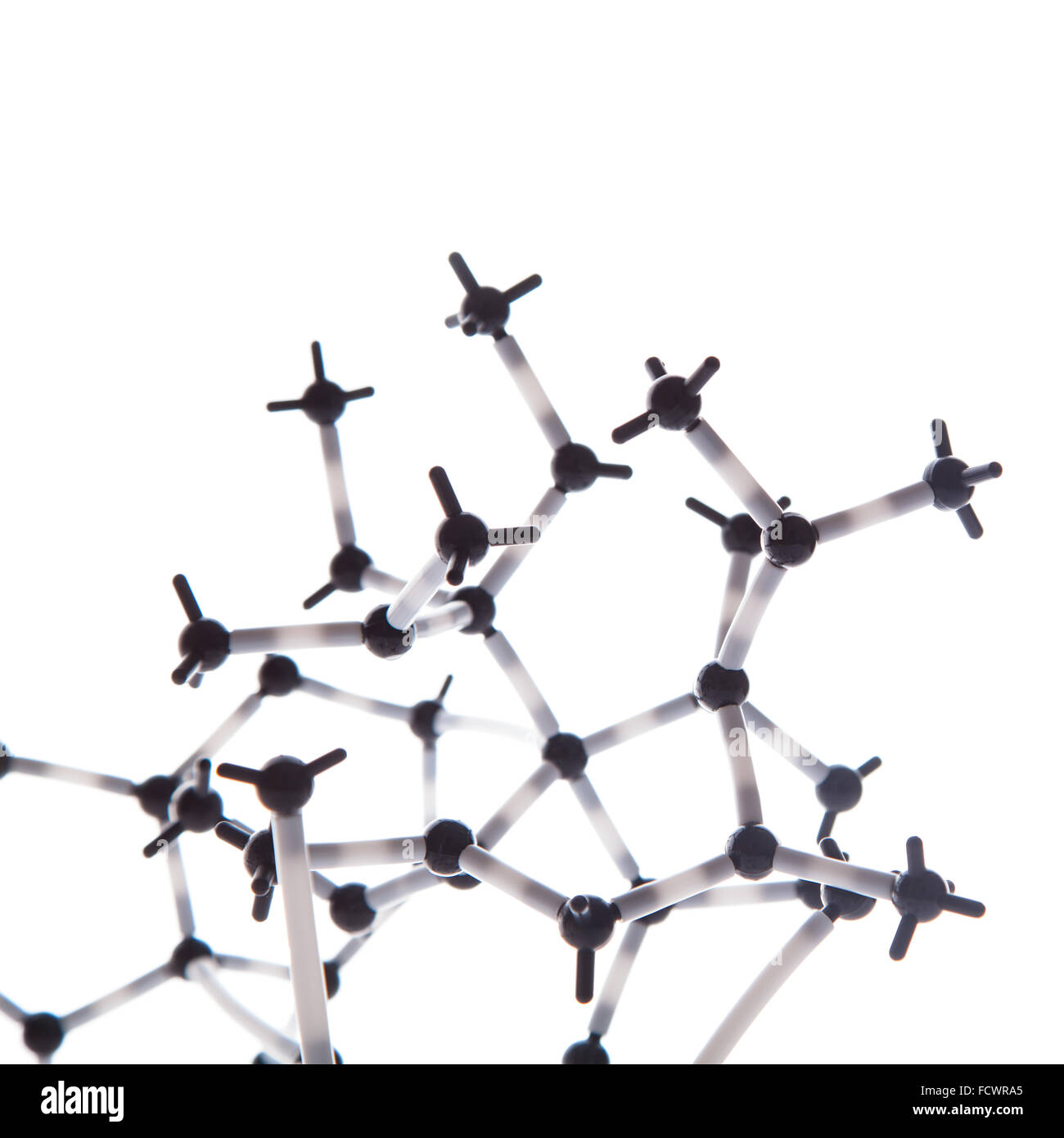 Abstract molecular structure Stock Photo - Alamy