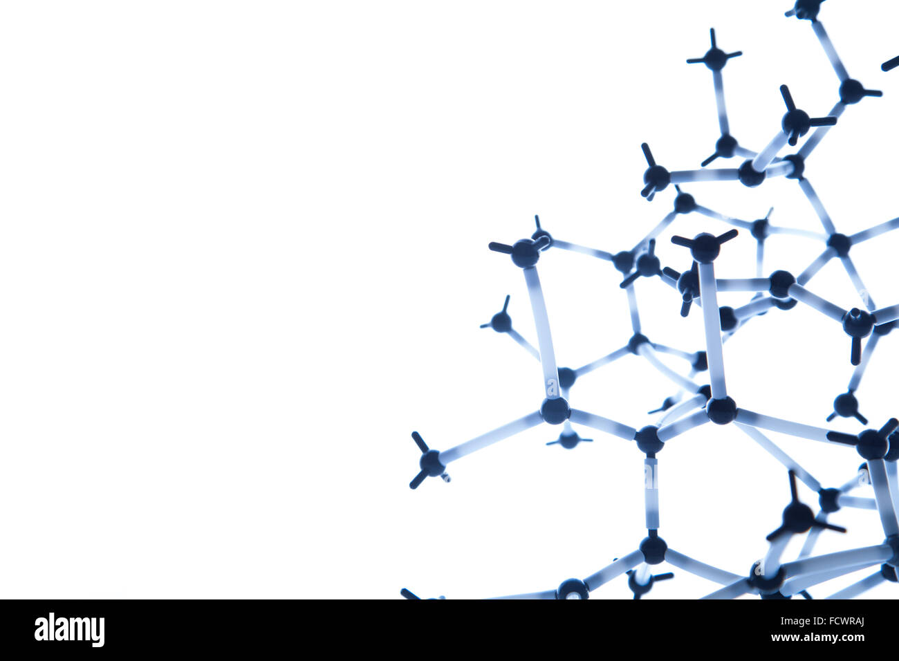 Abstract molecular structure Stock Photo - Alamy