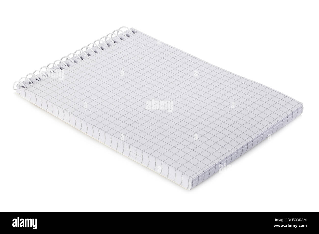 Paper spiral notebook Stock Photo - Alamy