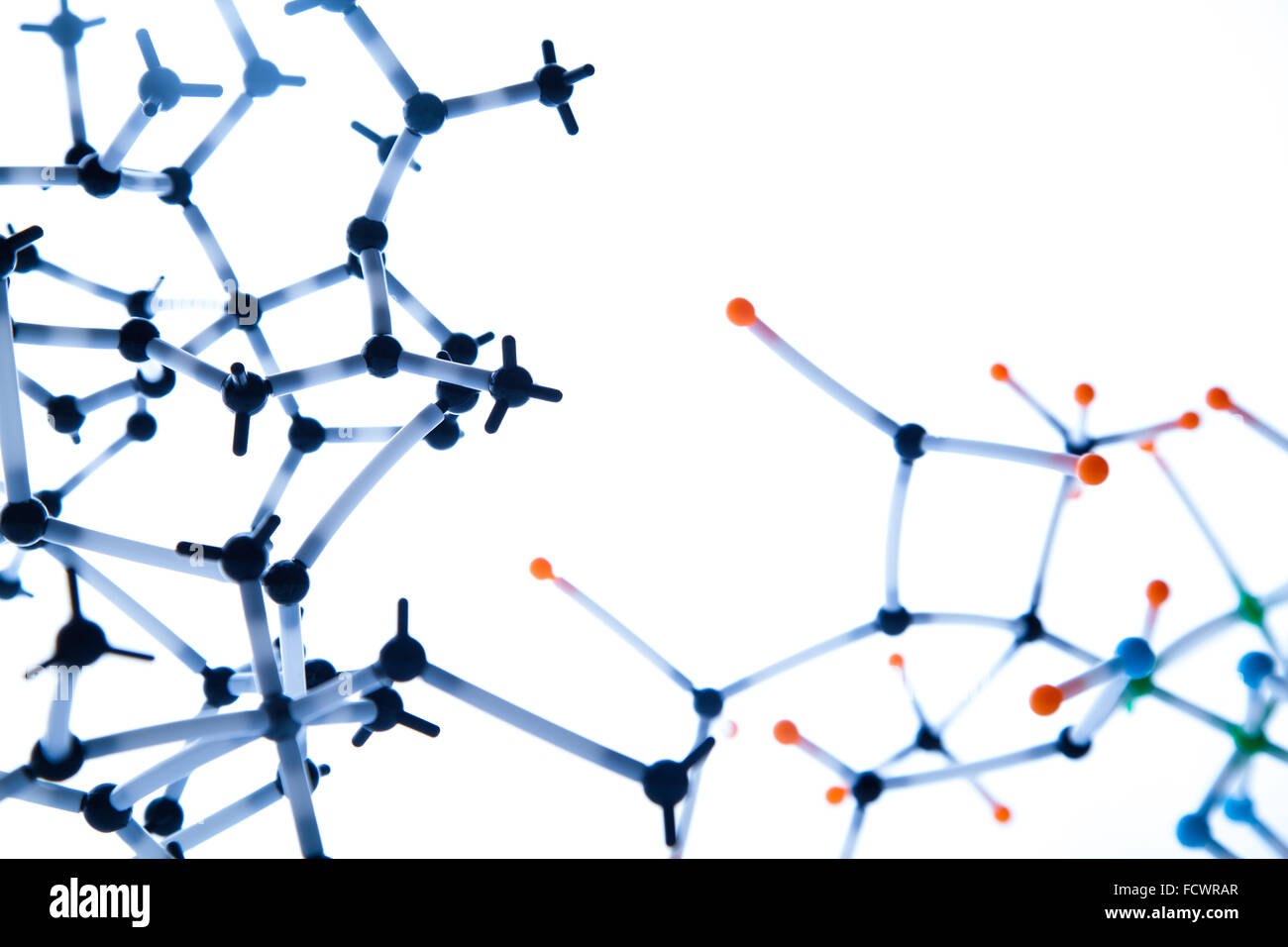 Abstract molecular structure Stock Photo - Alamy