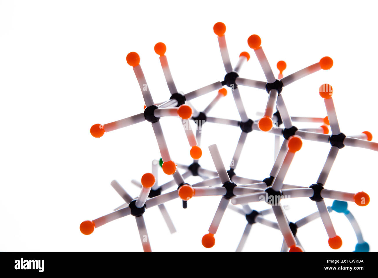 Abstract molecular structure Stock Photo - Alamy