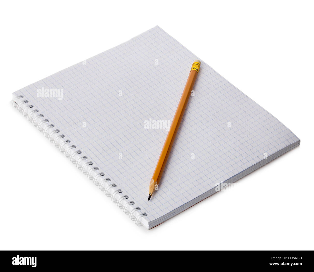 Paper spiral notebook Stock Photo - Alamy