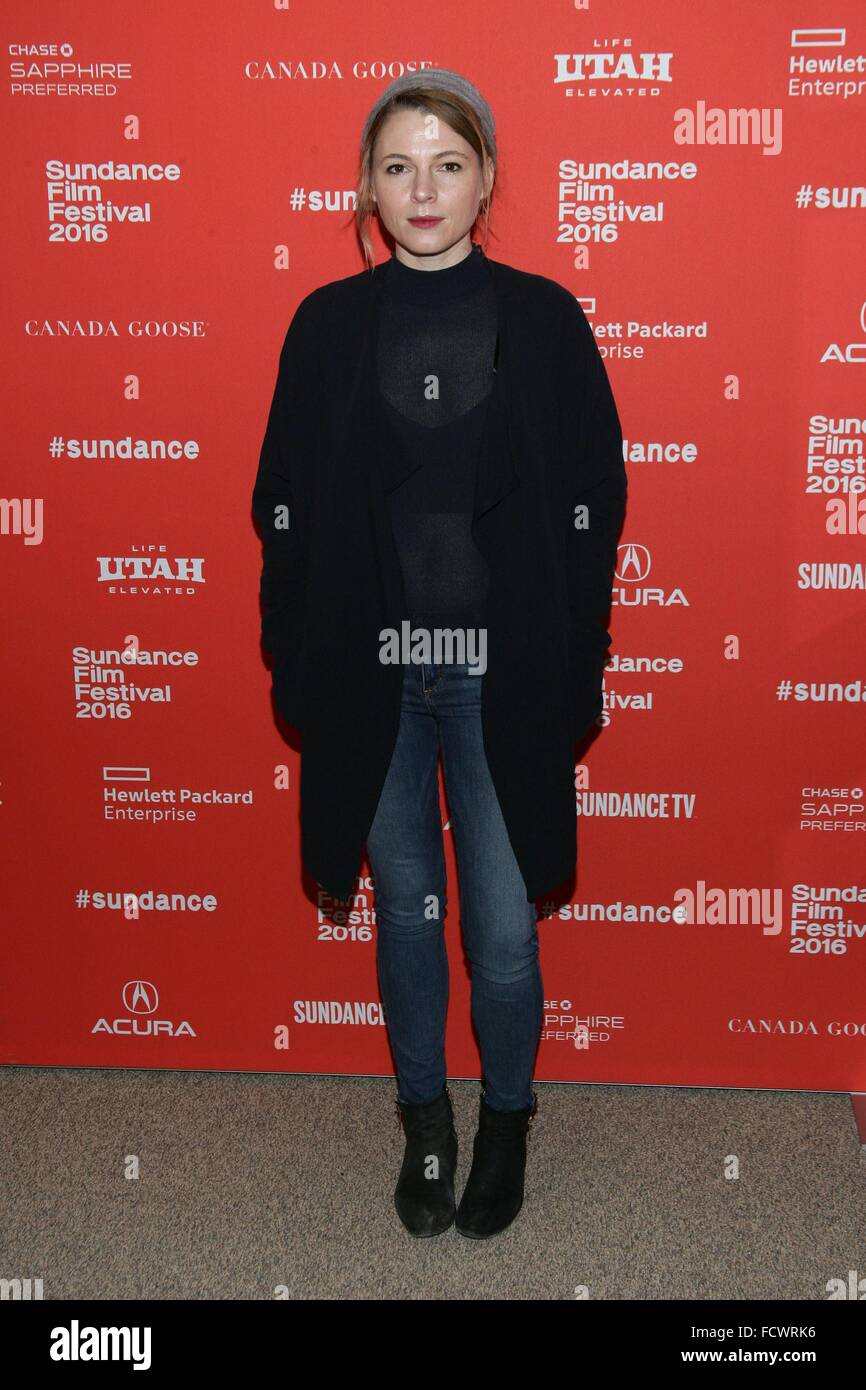 Amy Seimetz at arrivals for LOVESONG Premiere at Sundance Film Festival ...