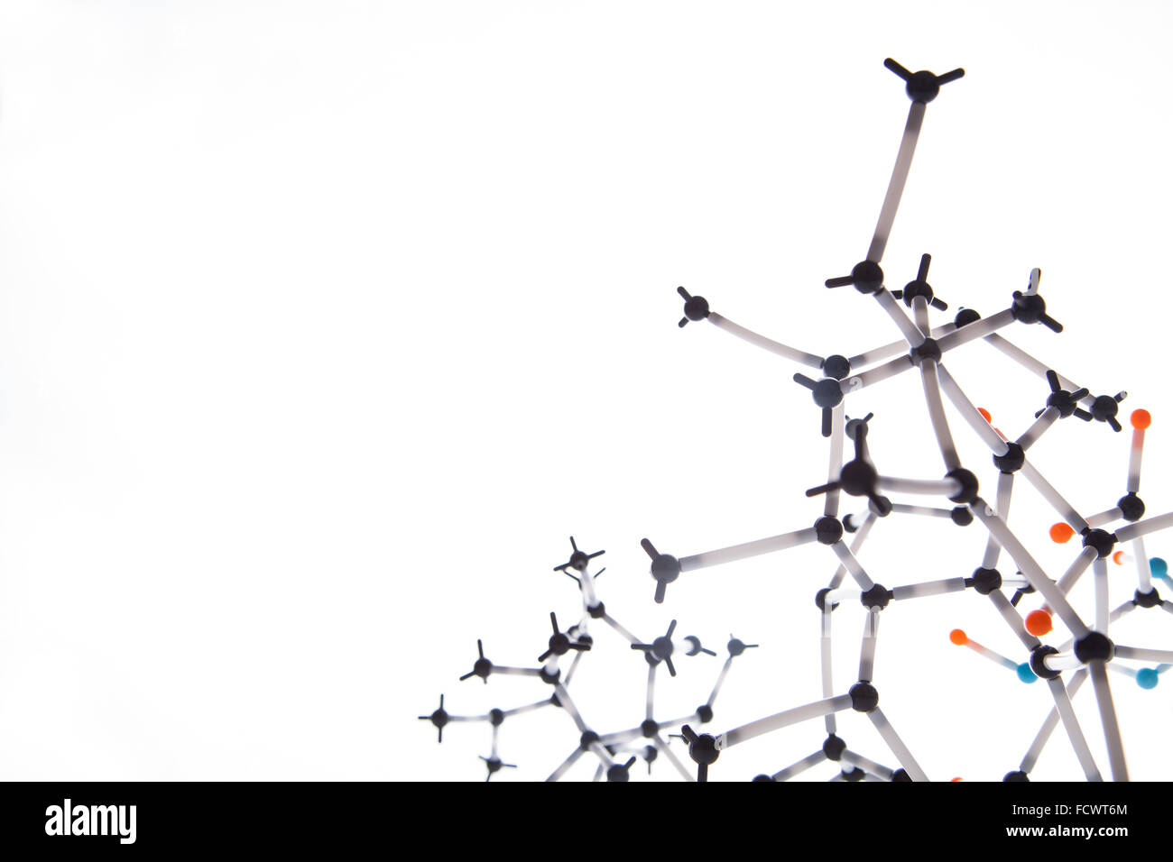 Abstract molecular structure Stock Photo - Alamy