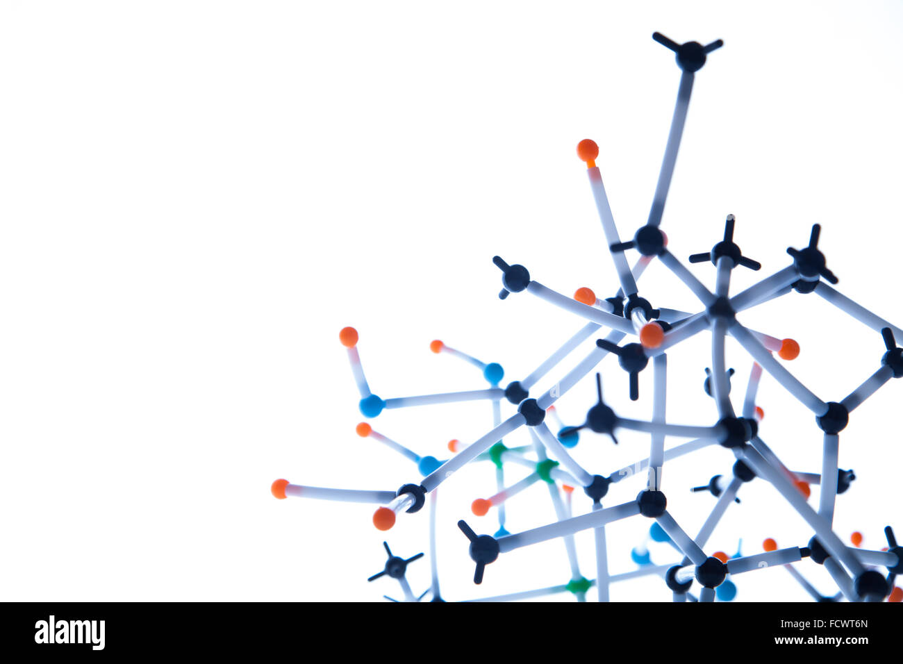 Abstract molecular structure Stock Photo - Alamy