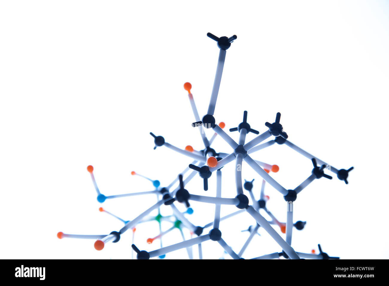 Abstract molecular structure Stock Photo - Alamy