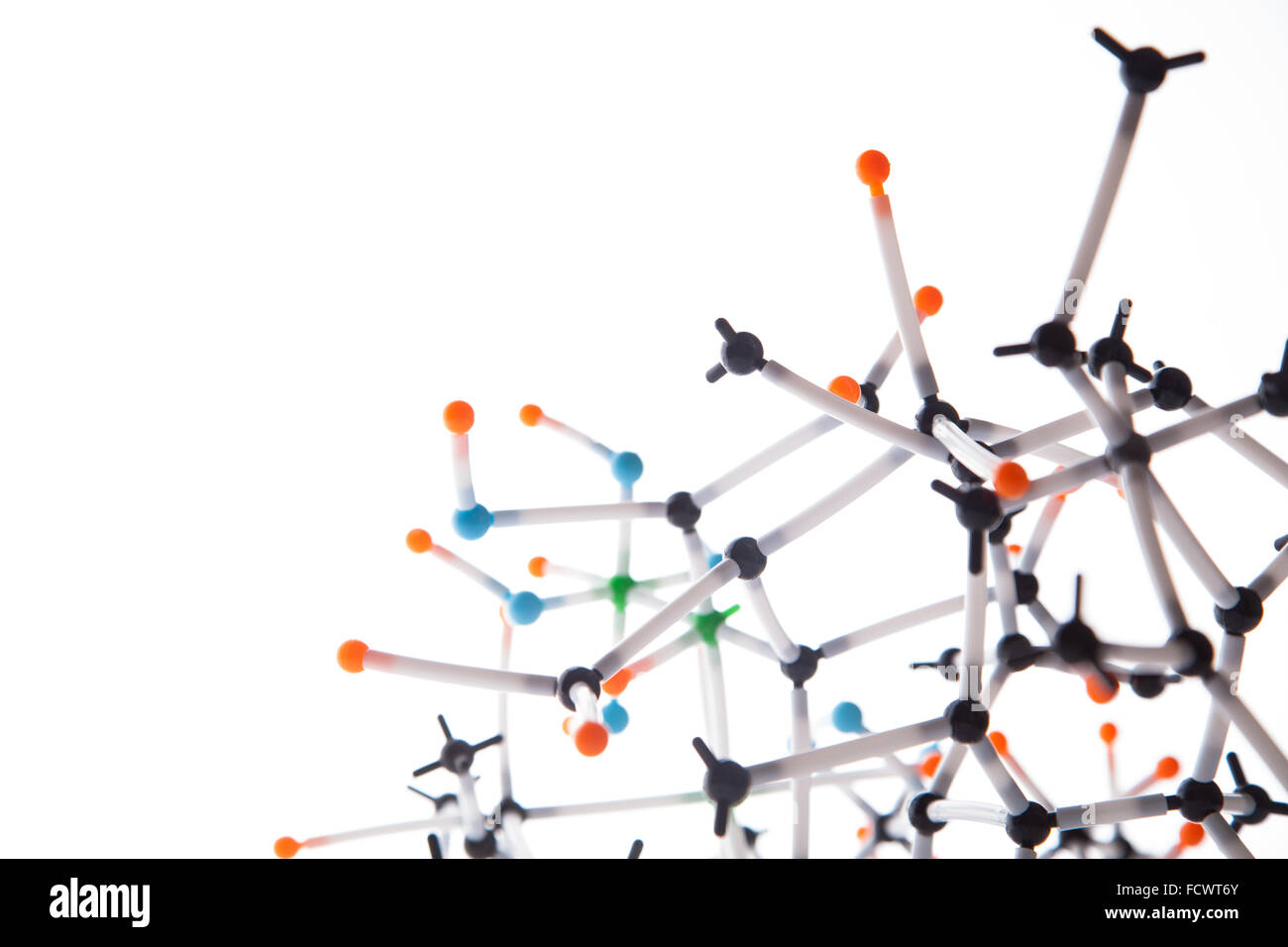 Abstract molecular structure Stock Photo - Alamy