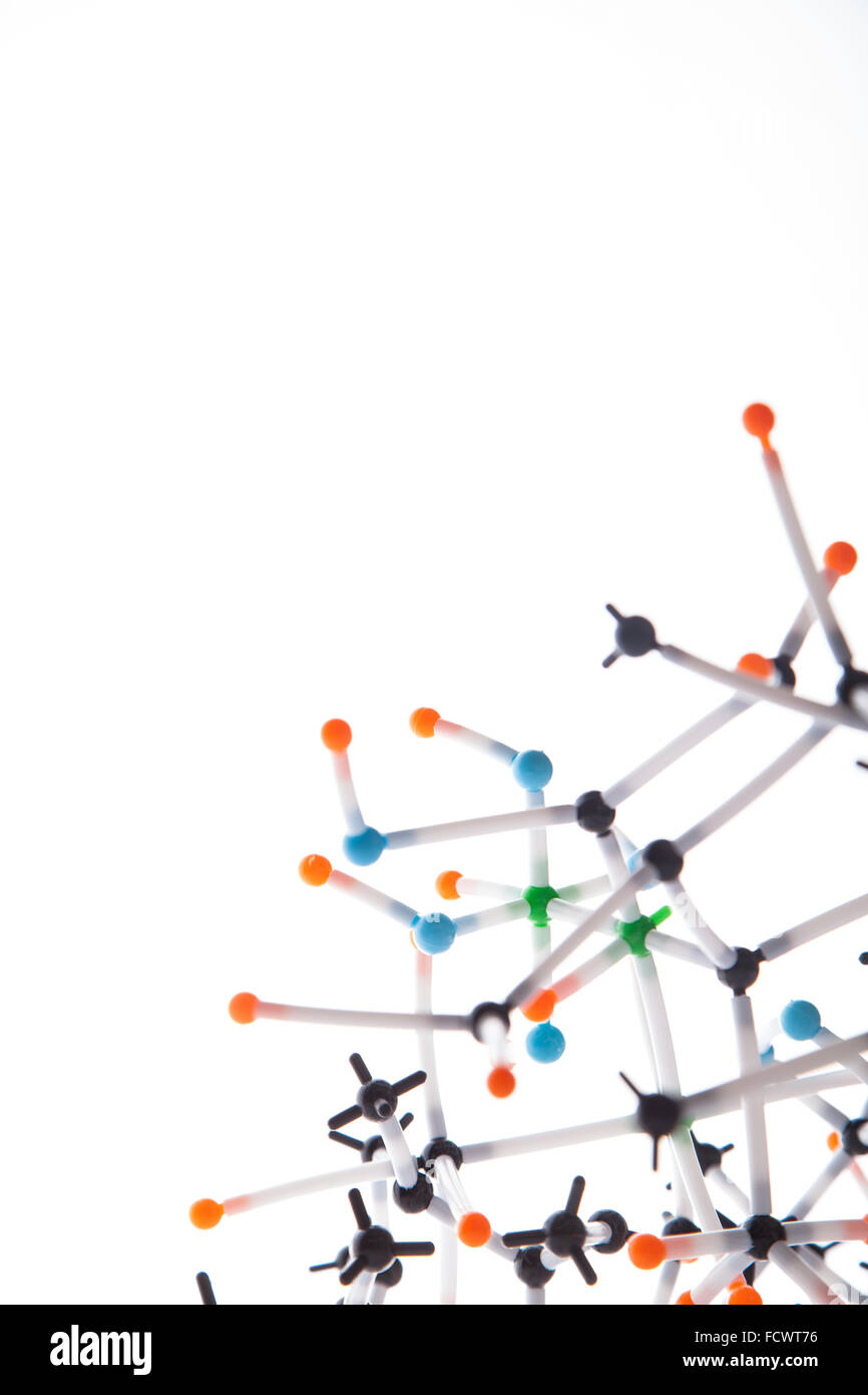 Abstract molecular structure Stock Photo - Alamy