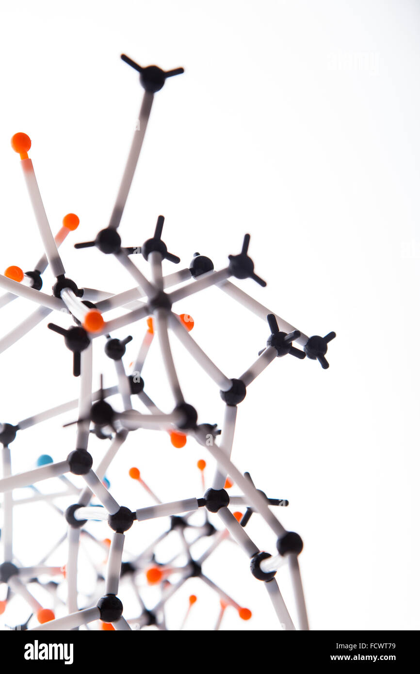 Abstract molecular structure Stock Photo - Alamy