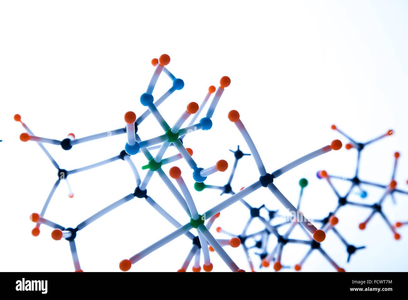 Abstract molecular structure Stock Photo - Alamy