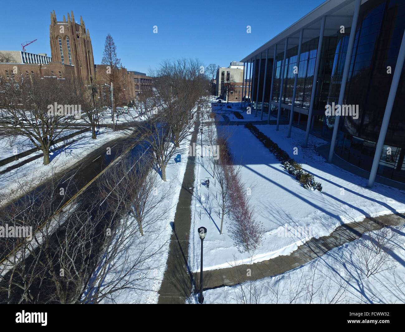 Aerial bird-view of city Stock Photo - Alamy